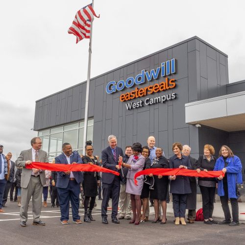 Goodwill West Campus Holds Ribbon Cutting - Ferguson Construction
